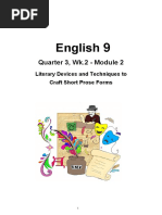 Eng9 Q1 Mod4 Identify Types and Features of Poetry Version3 | PDF | Metre (Poetry) | Poetry