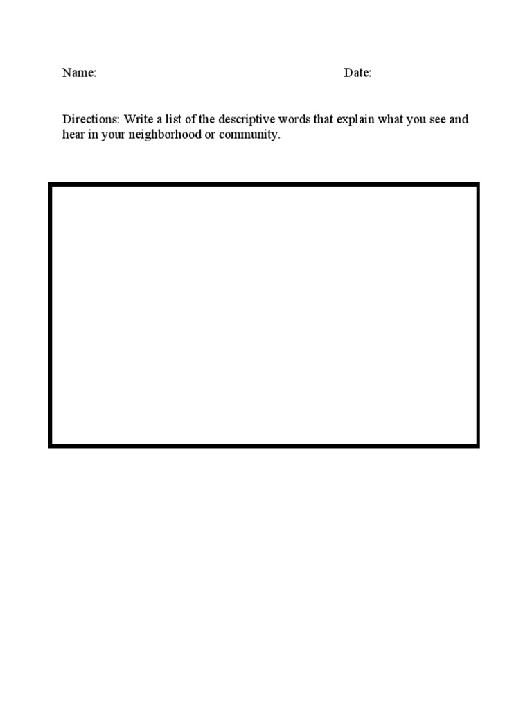 Last Stop On Market Street Lesson Worksheet | PDF | Art