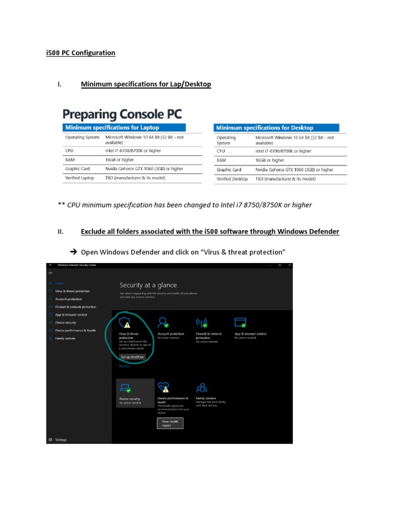 Medit I500 Laptop and Desktop Configuration Manual | PDF | Device ...