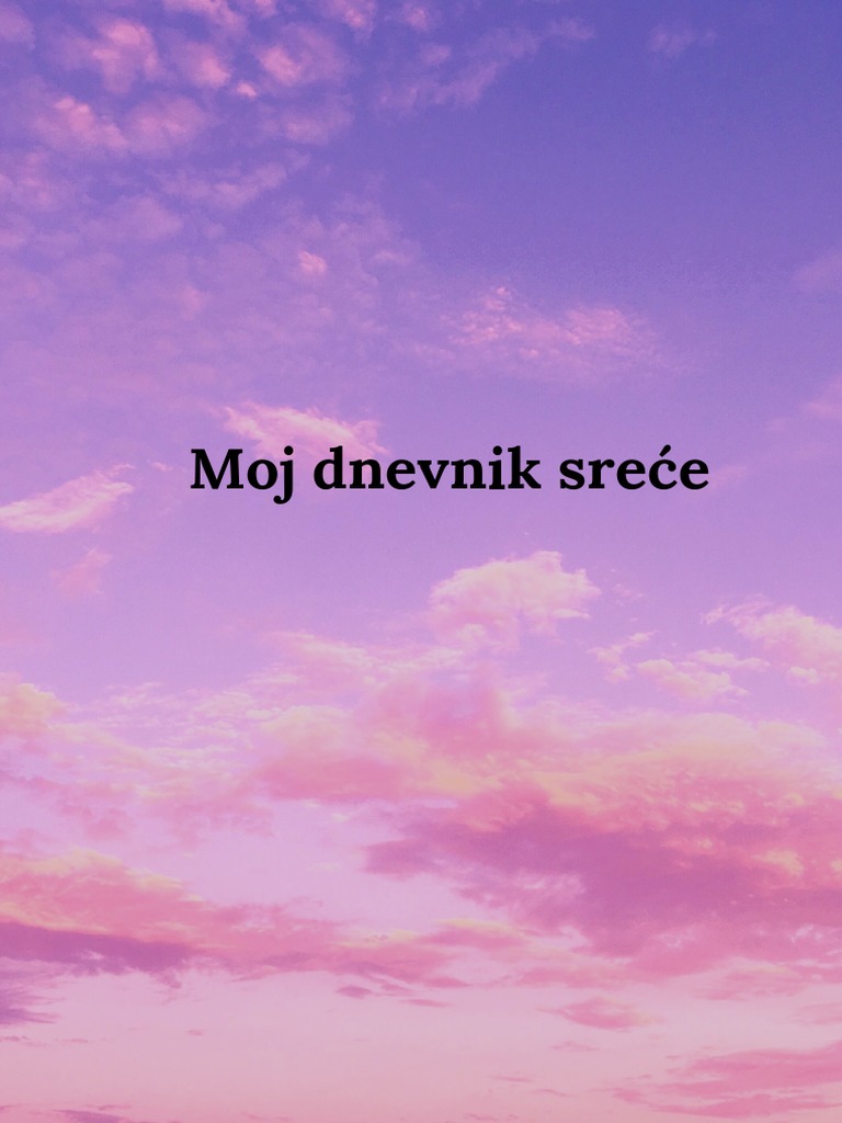 Dnevnik Sreće | PDF