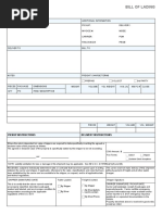 UPS Bill of Lading OTC199 (May12006) | PDF