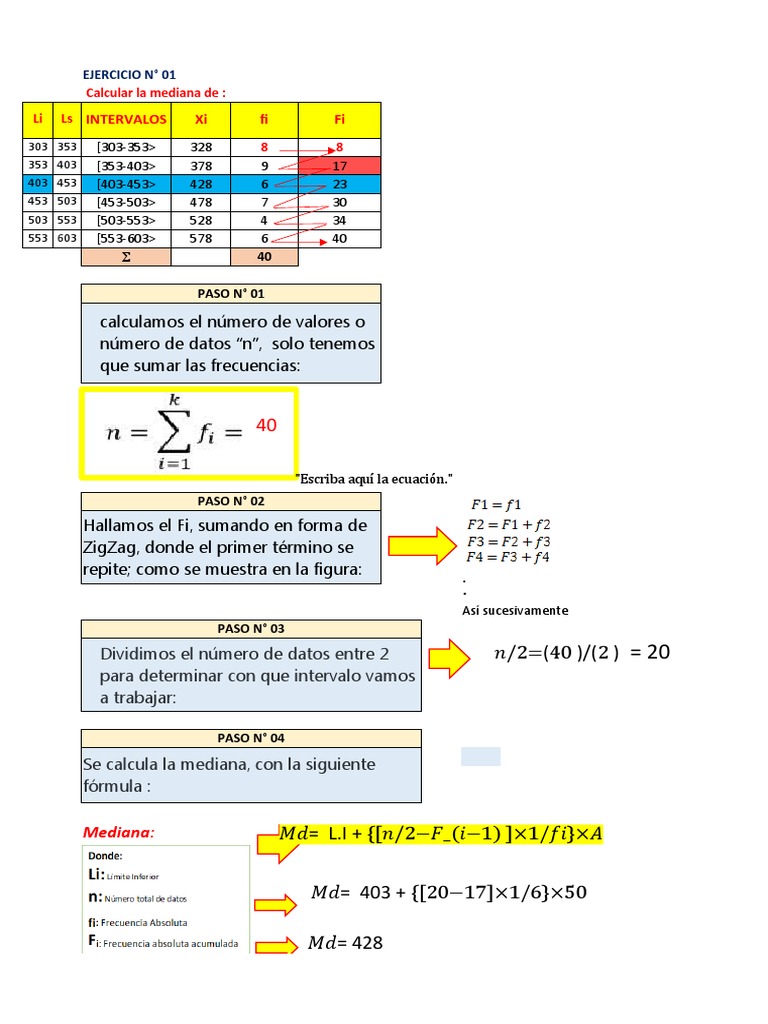 Modulo de Conten.y Eval-Act3-S4-Mediana Datos Agrupados | PDF