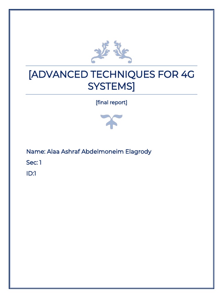 4G Smart Antenna | PDF