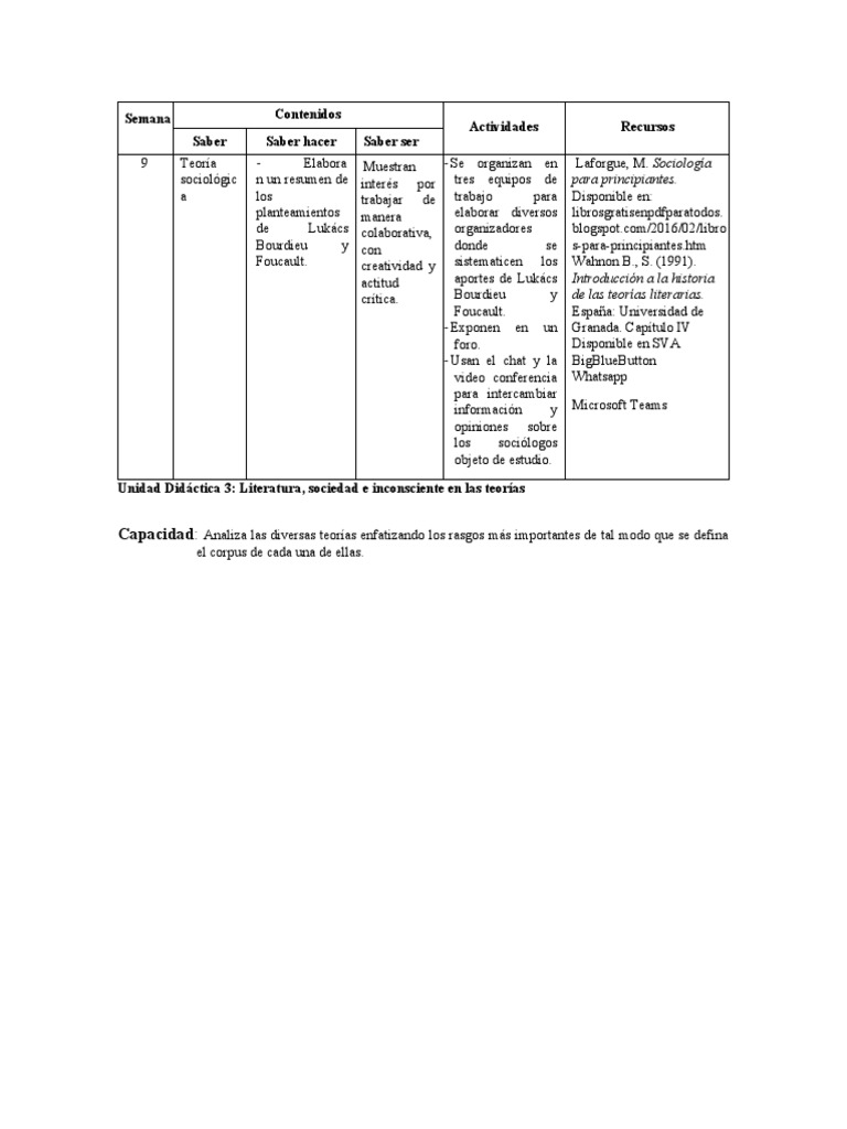 Ejemplo de Sílabo | PDF