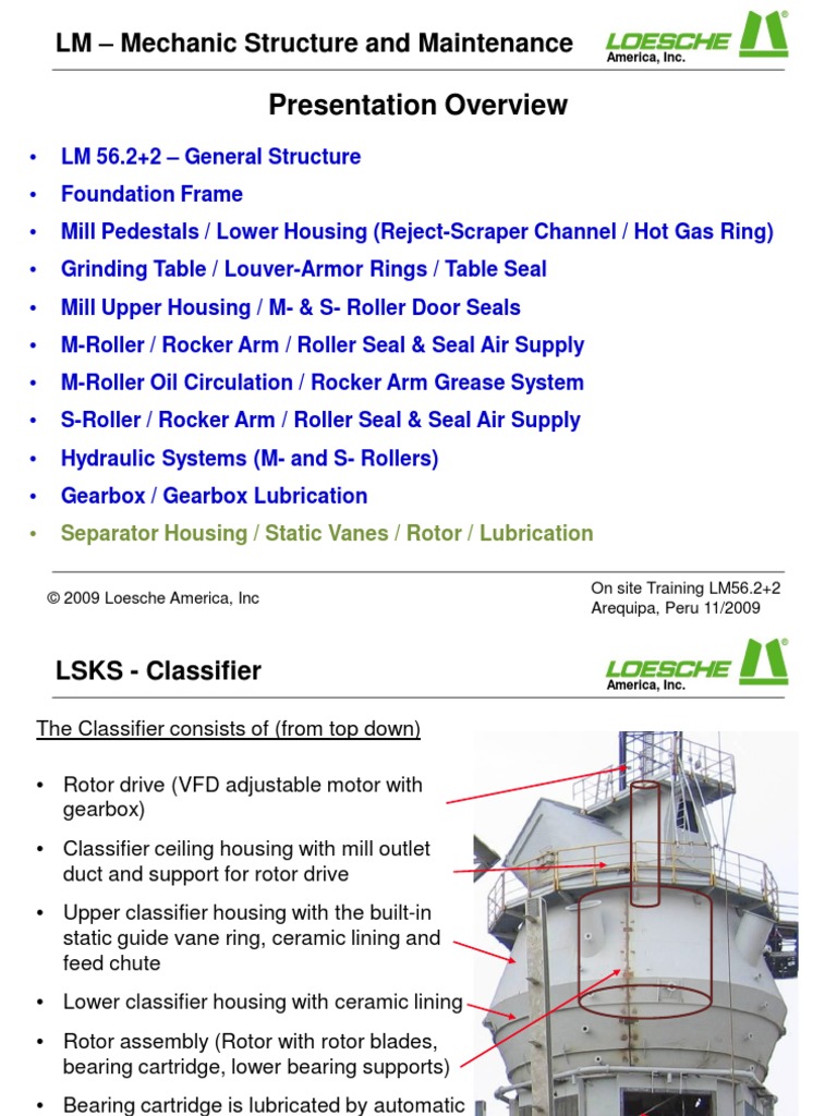 Presentation Overview: LM - Mechanic Structure and Maintenance | PDF ...