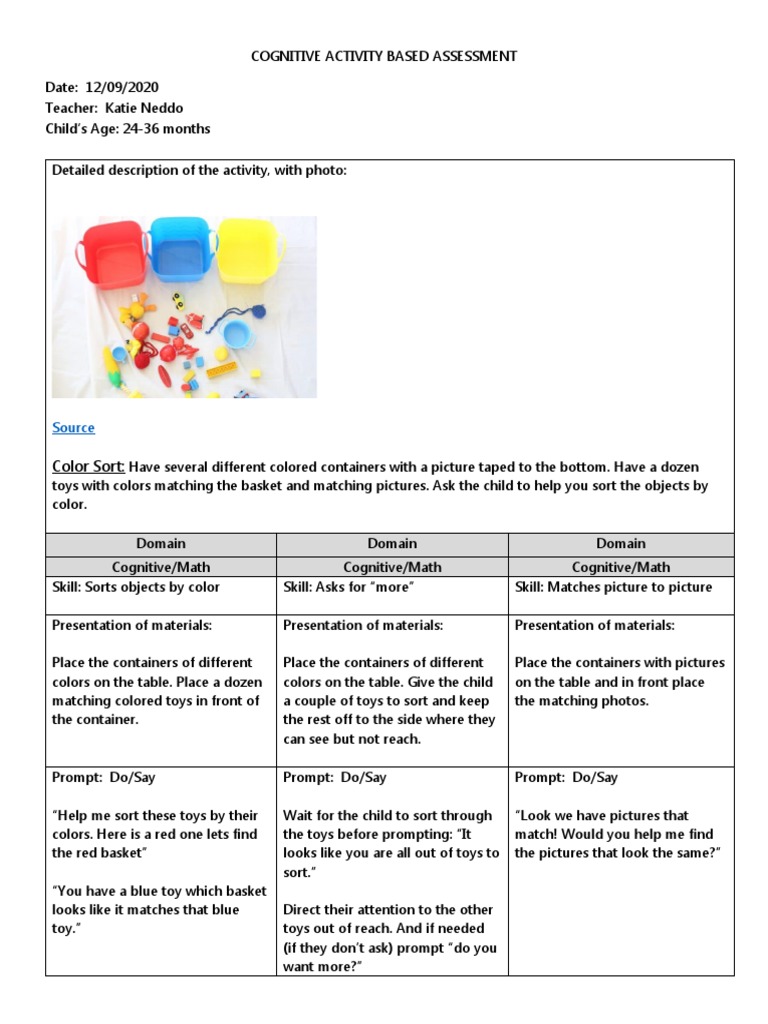 Aba - Math and Fine Motor | PDF | Toys | Neuropsychological Assessment