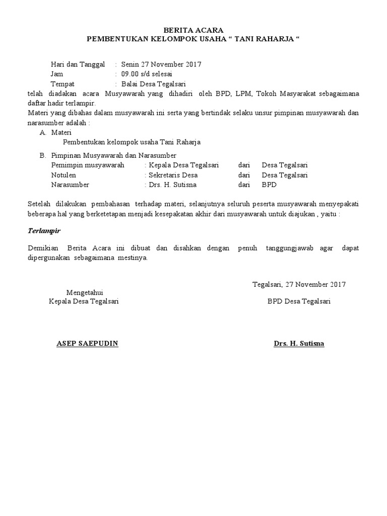 Ba Kelompok Tani | PDF