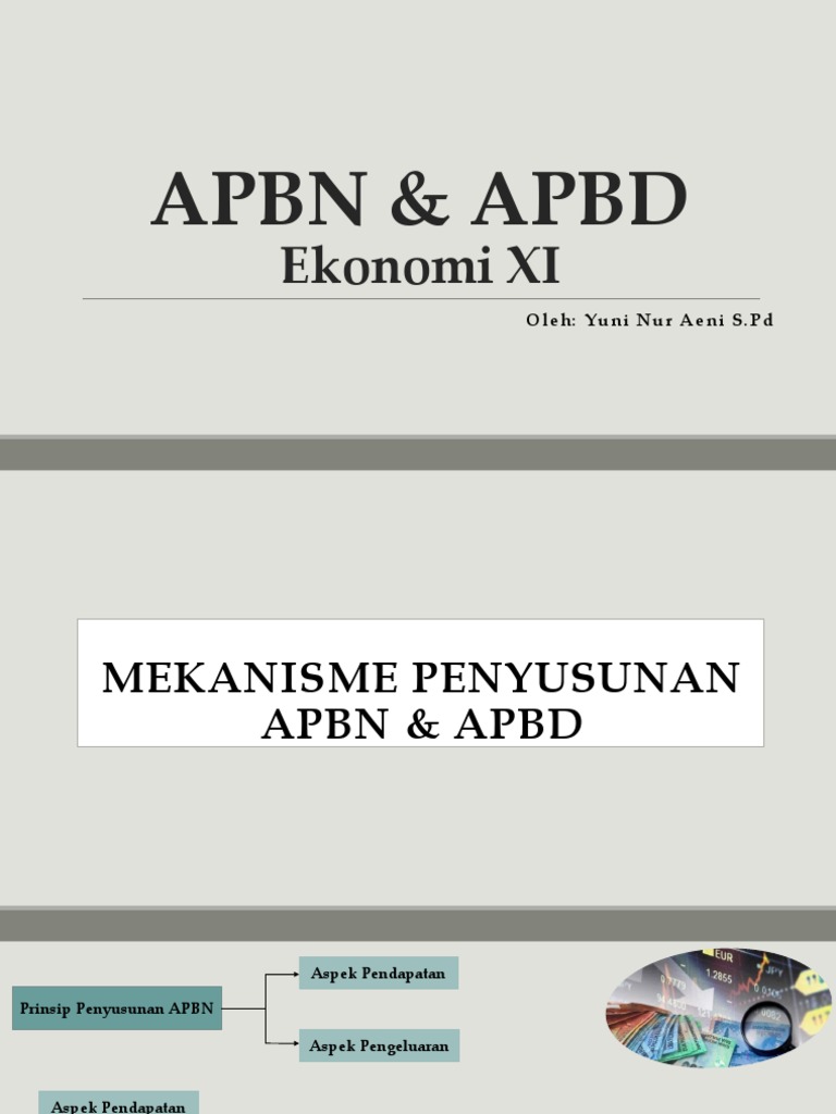 Mekanisme Penyusunan APBN & APBD | PDF