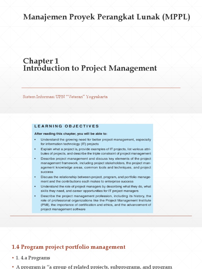 MPPL 2 Introduction To Project Management Part 2 | PDF | Project ...