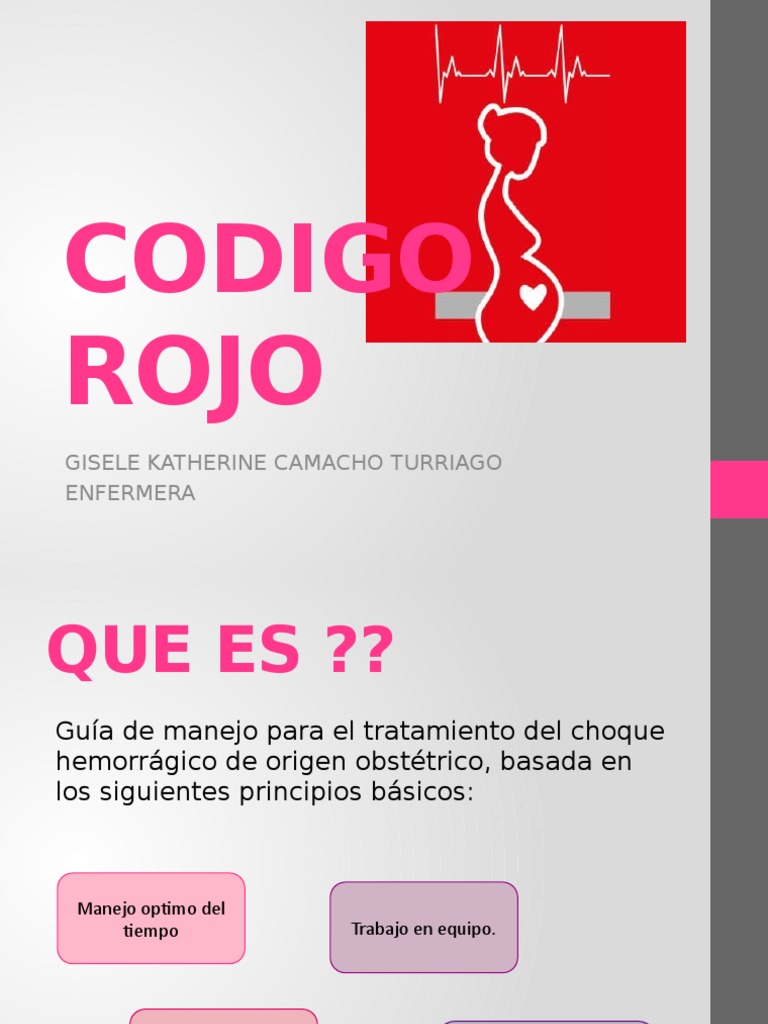 Codigo Rojo | PDF
