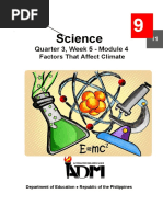 Science: Quarter 3, WK 8-9 - Module 6 | PDF | Stars | Stellar Astronomy