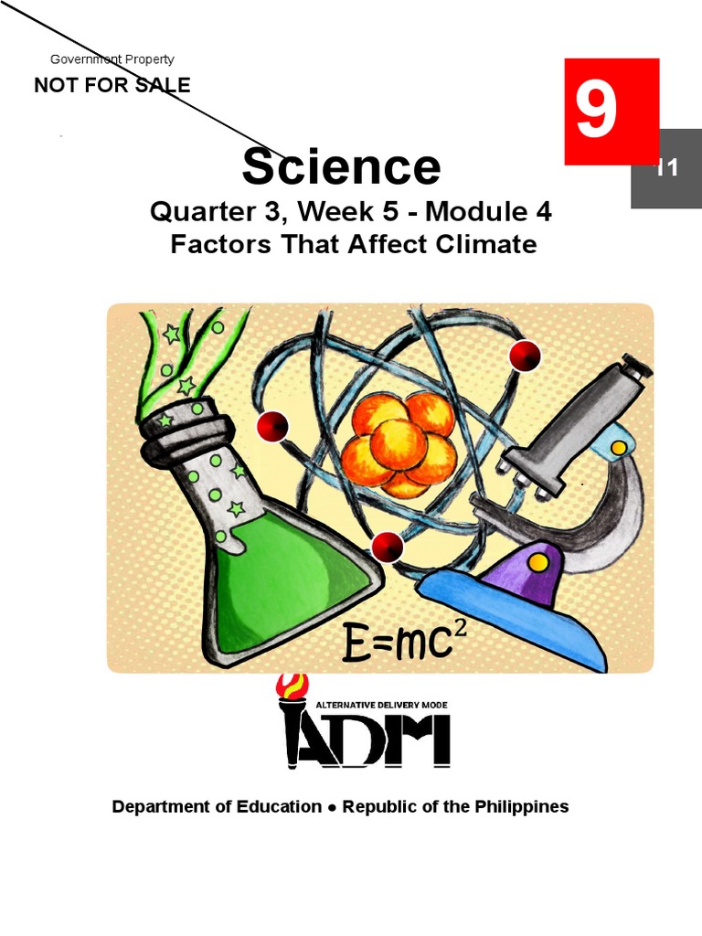 Science: Quarter 3, Week 5 - Module 4 | PDF | Atmosphere Of Earth | Climate
