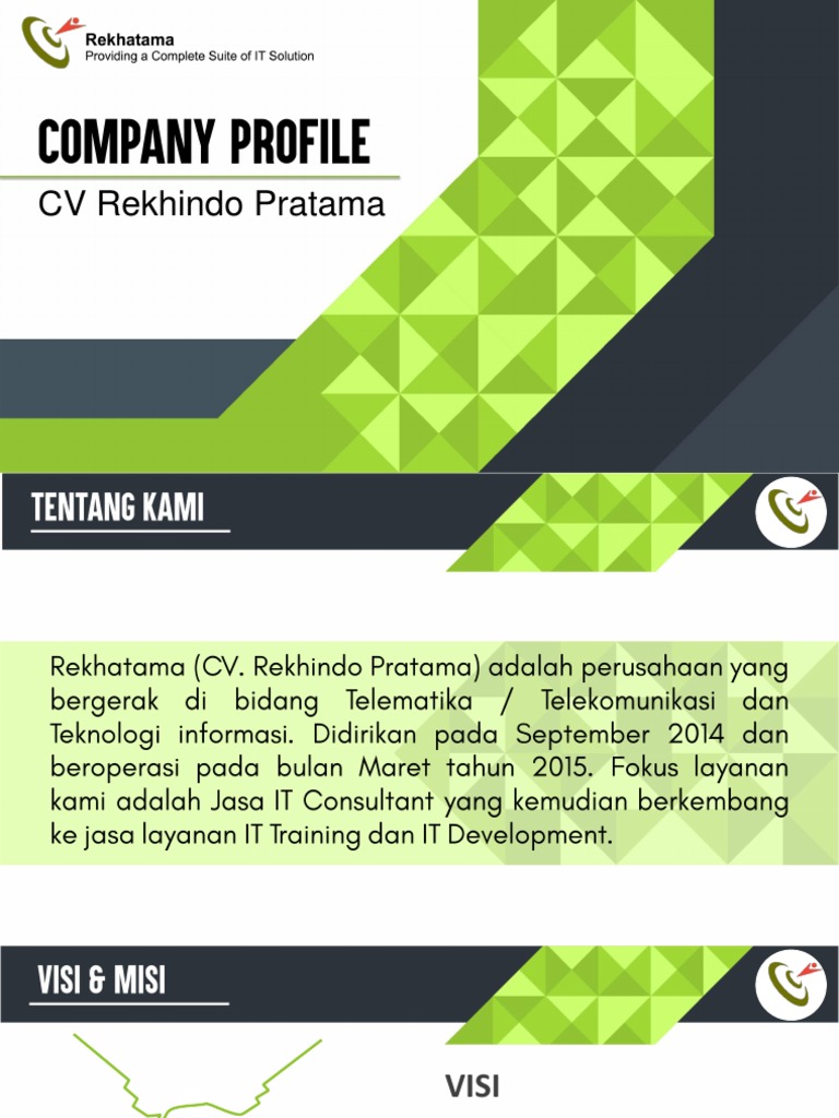 Rekhindo Pratama (Rekhatama Training Center) | PDF