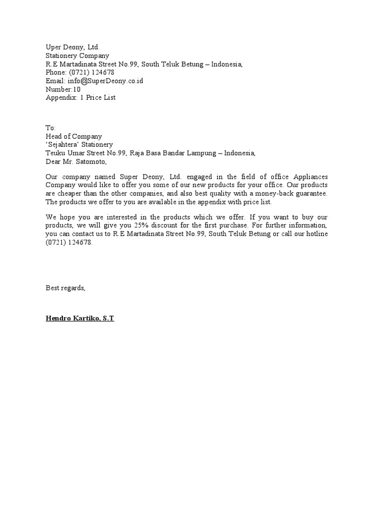 Offering Letter | PDF