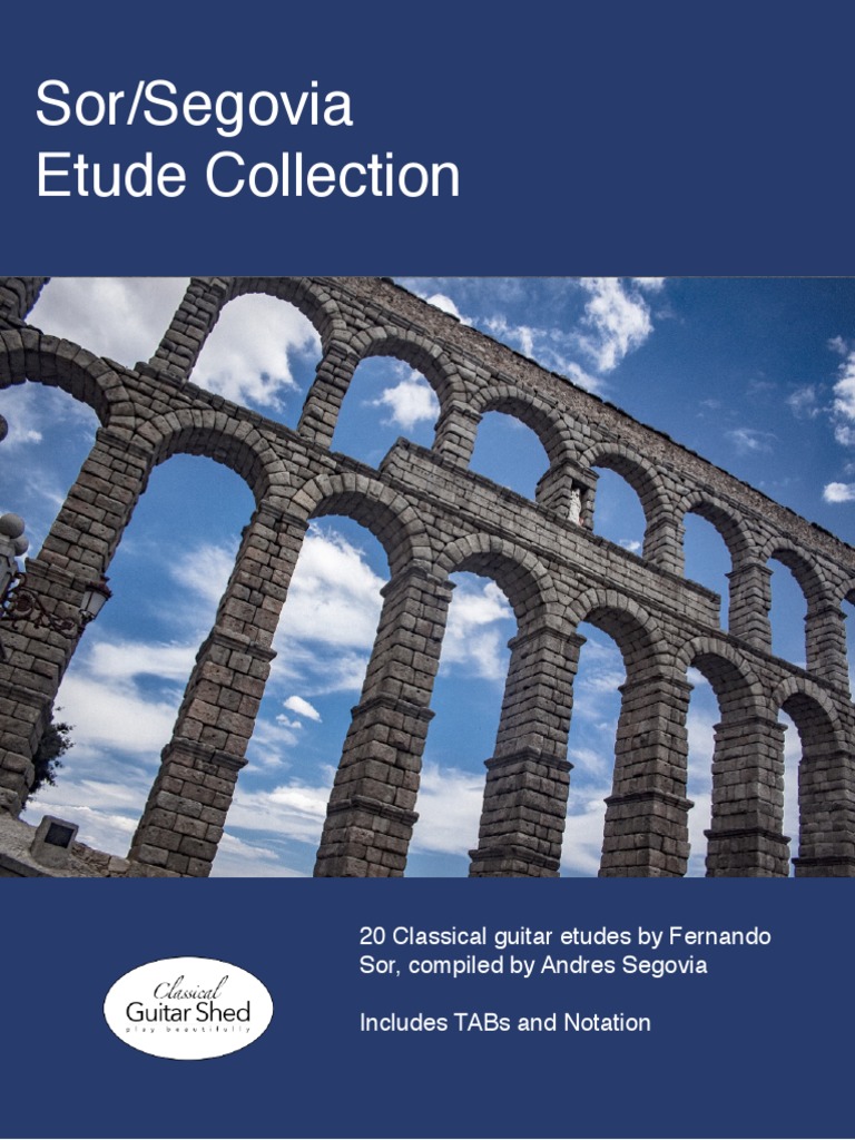 Sor Segovia Etudes With TABs ClassicalGuitarShed | PDF | Classical ...
