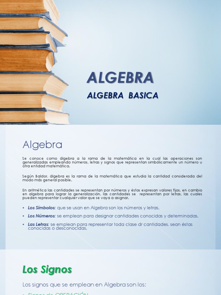 Algebra Basica | PDF | Álgebra | Números