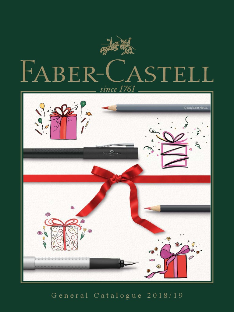 Faber-Castell 2018/19 General Catalogue | PDF | Pencil | Watercolor ...