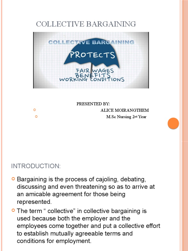 Collective Bargaining | PDF | Collective Bargaining | Bargaining