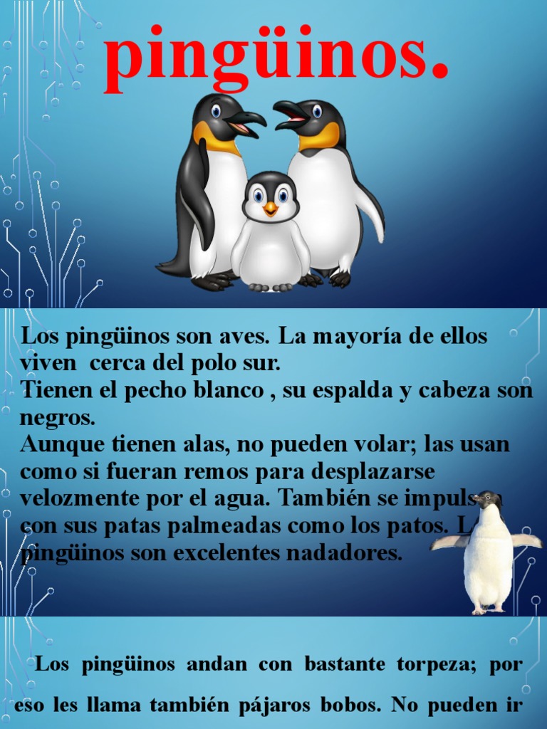 Los Pingüinos - Plan Letor 2 | PDF