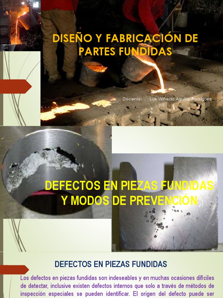 14 PPT - Defectos en Piezas Fundidas-Remedios y Control | PDF ...