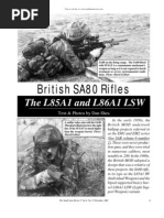 L98A2 Cadet GP Rifle Weapon Handling Drills | PDF | Trigger (Firearms ...