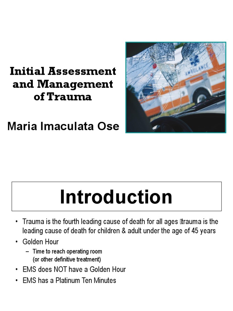 Basic Trauma Life Support | PDF | Major Trauma | Breathing