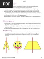 Planes of Symmetry | PDF | Shape | Euclidean Geometry