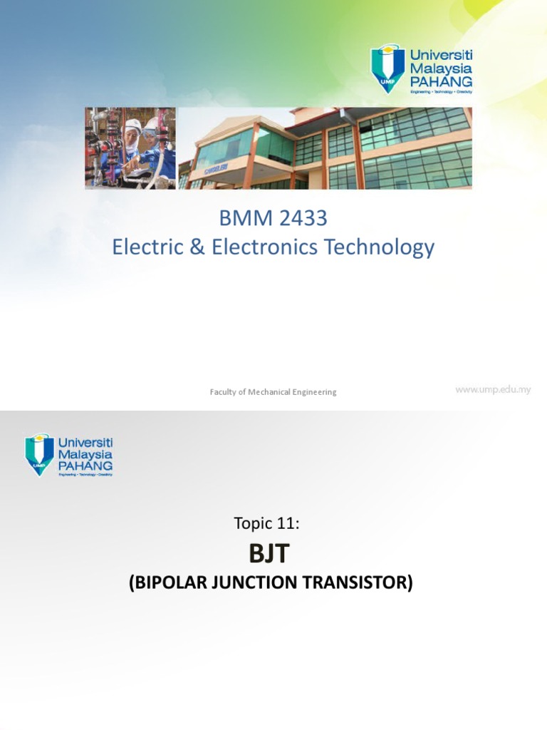 Chapter 5c BJT - EE | PDF | Bipolar Junction Transistor | Transistor