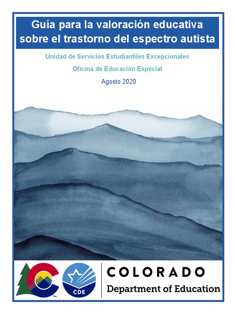 ASD Guidelines 2020-21 - SPM | PDF | Espectro autista | Manual ...