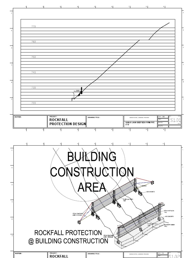 Rockfall Protection Design | PDF | Geotechnical Engineering | Building ...