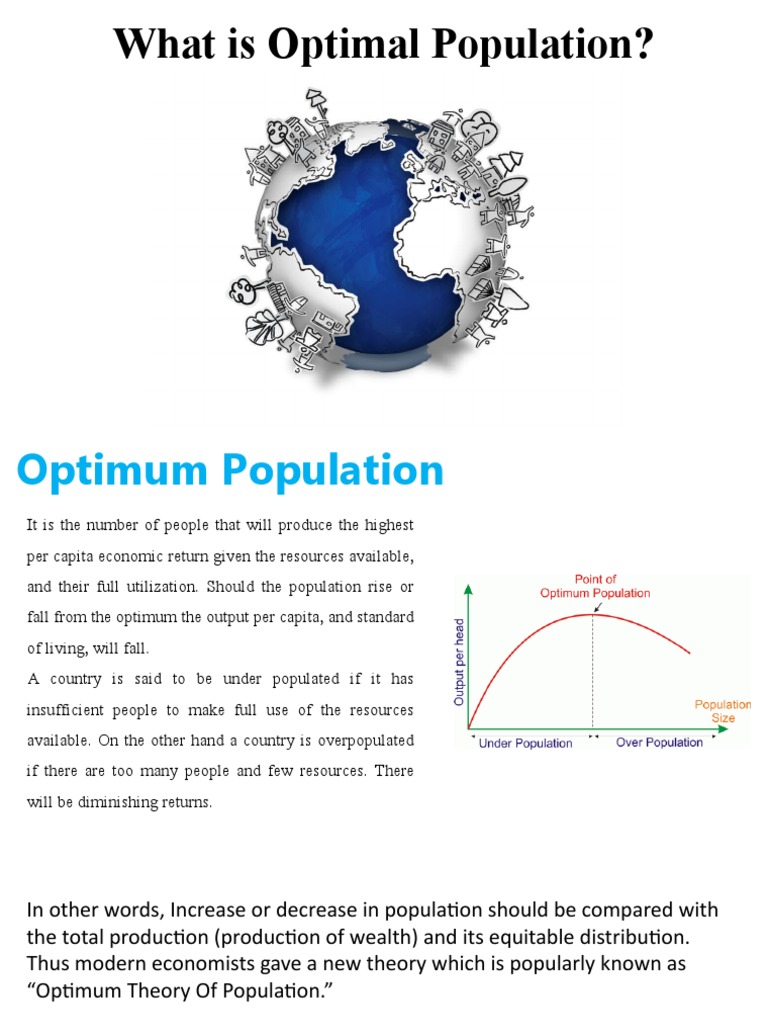 What Is Optimal Population? | Download Free PDF | Mathematical ...