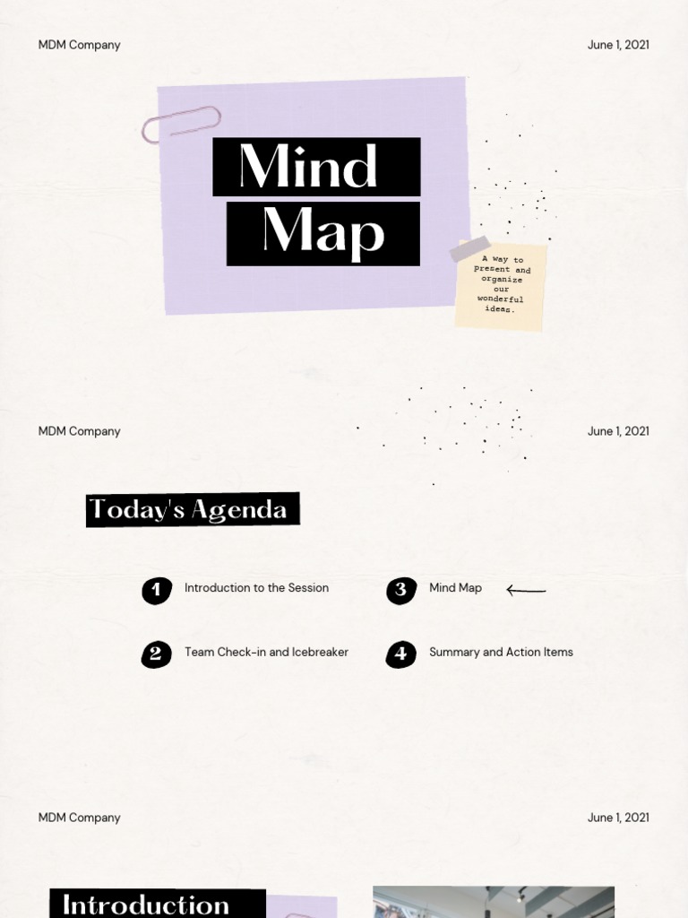 Papercraft Mindmap Brainstorm Presentation | PDF | Cognition | Communication