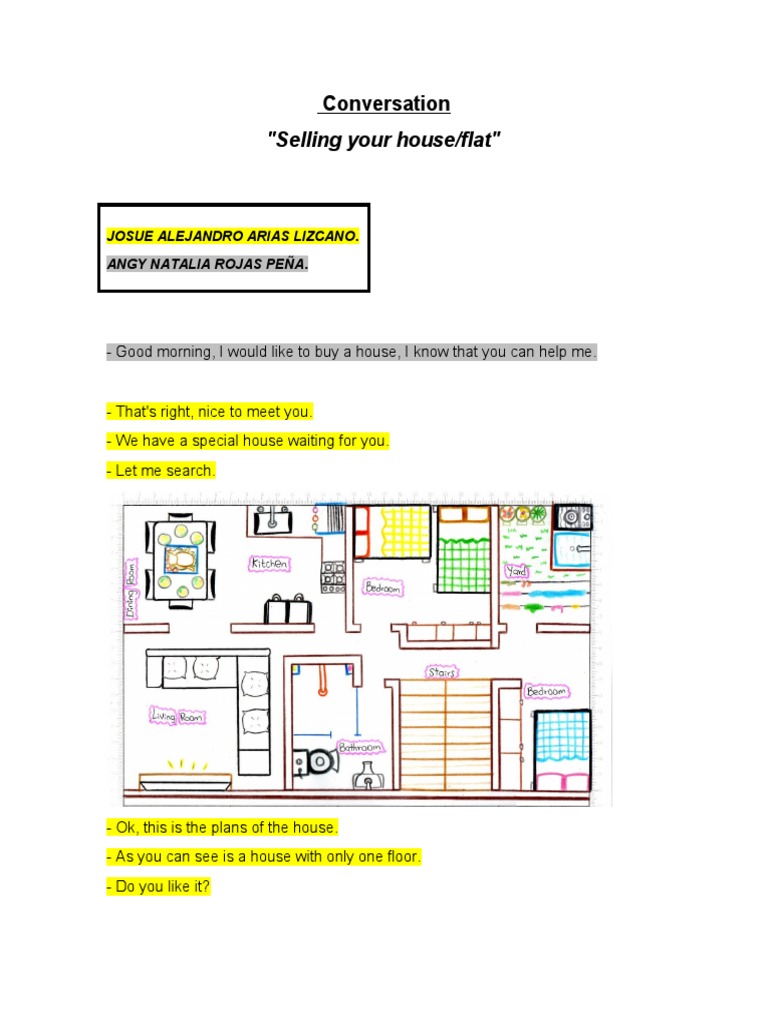 "Selling Your House/flat": Conversation | Download Free PDF | Home