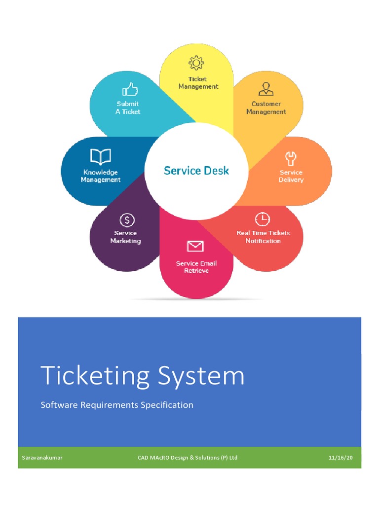 Ticketing System User Requirement | PDF | Email Address | Internet Forum