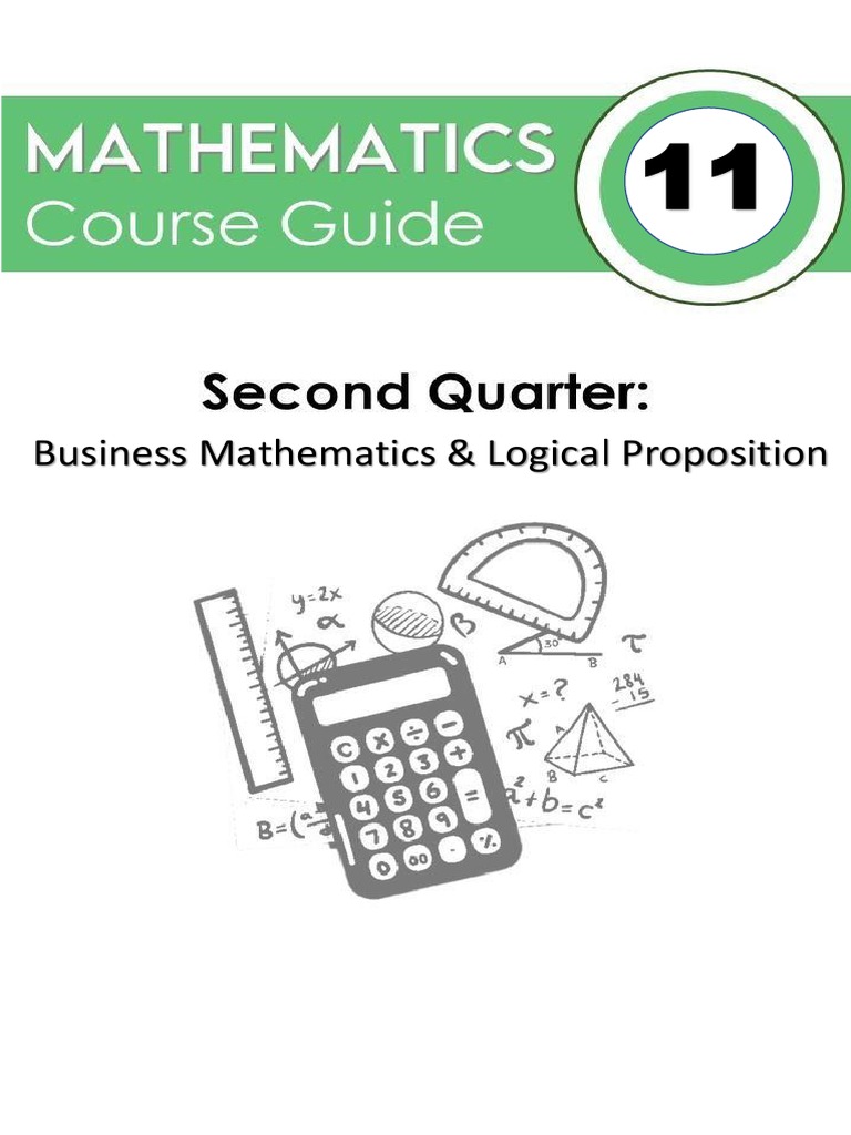 MATH11 (Gen Math) - Q2-COURSE-GUIDE | PDF | Present Value | Bonds (Finance)