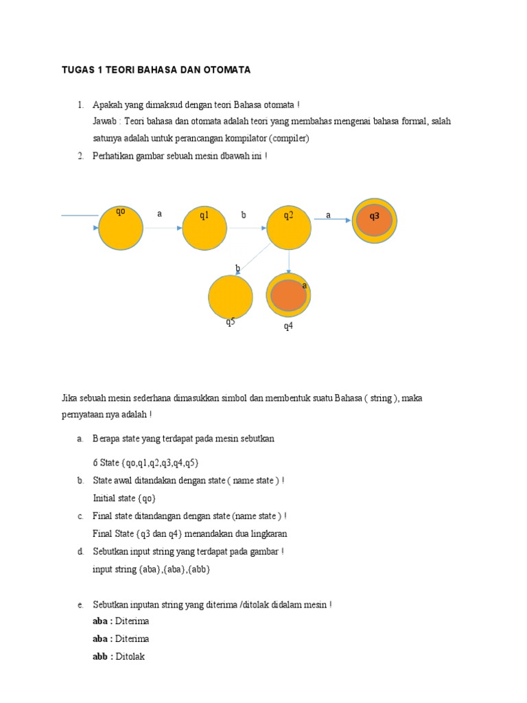 Teori Bahasa dan Otomata dalam Kompilator | PDF | Metode & Bahan Ajar