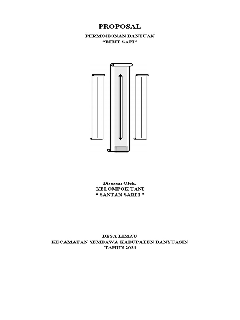 CONTOH PROPOSAL SAPI Jadi Print | PDF