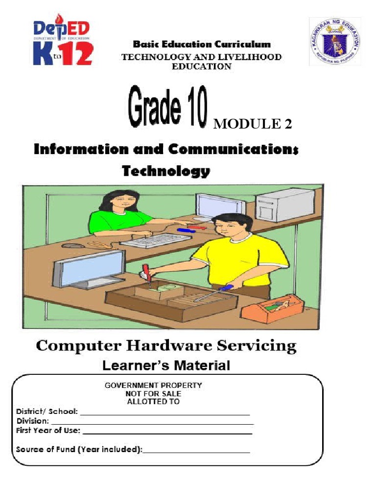 TLE-ICT-Computer-Hardware-Servicing-LM Module 3RD QUARTER M2 | PDF | Wi ...