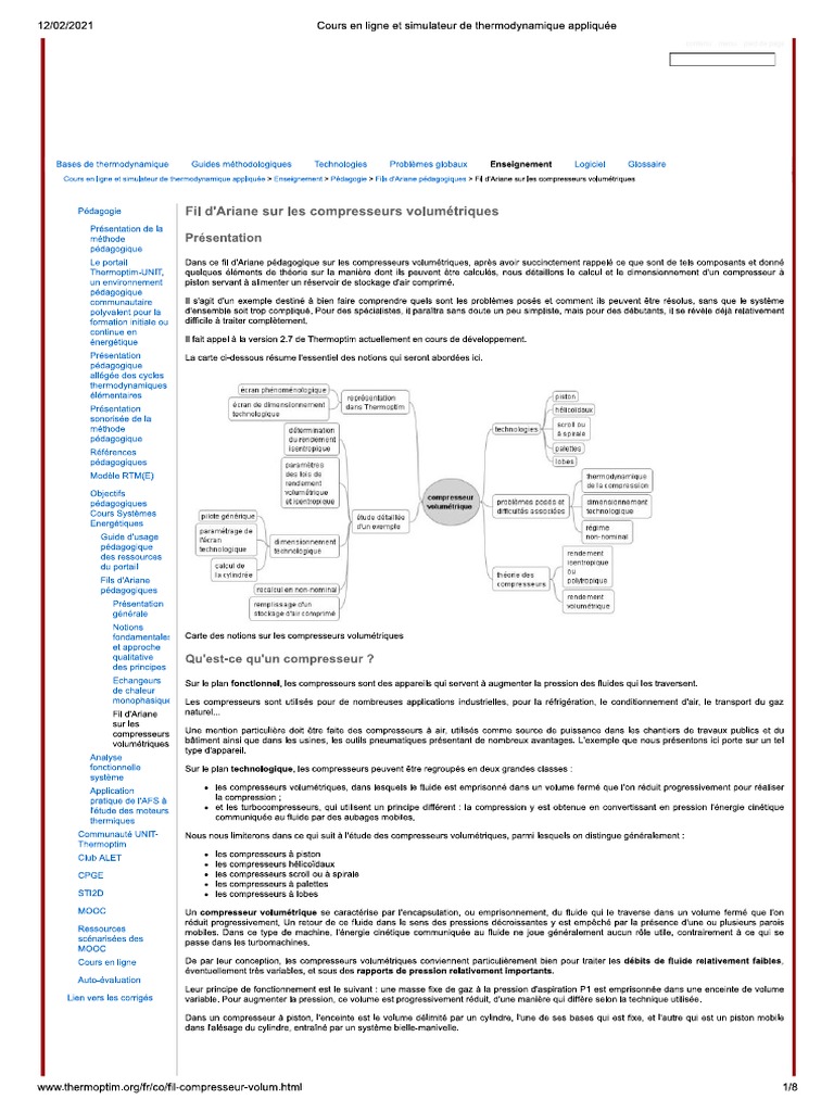 Cours Compresseur | PDF