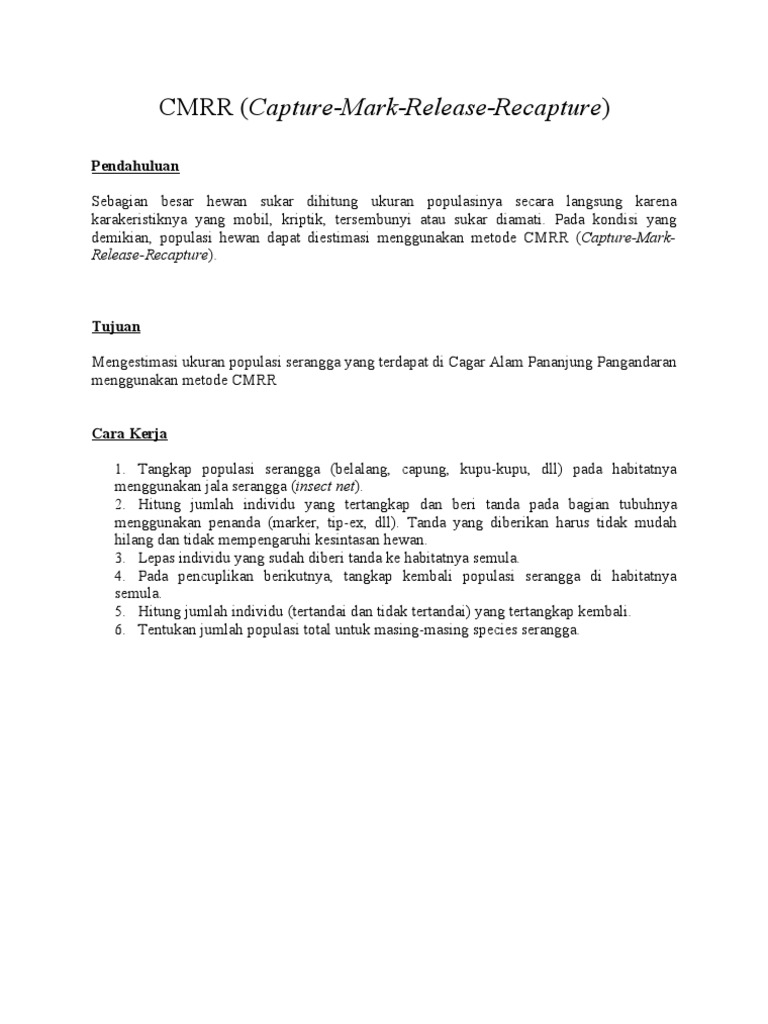 Modul CMRR | PDF | Sains & Matematika