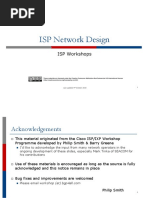 01 ISP Network Design | PDF | Ip Address | Router (Computing)