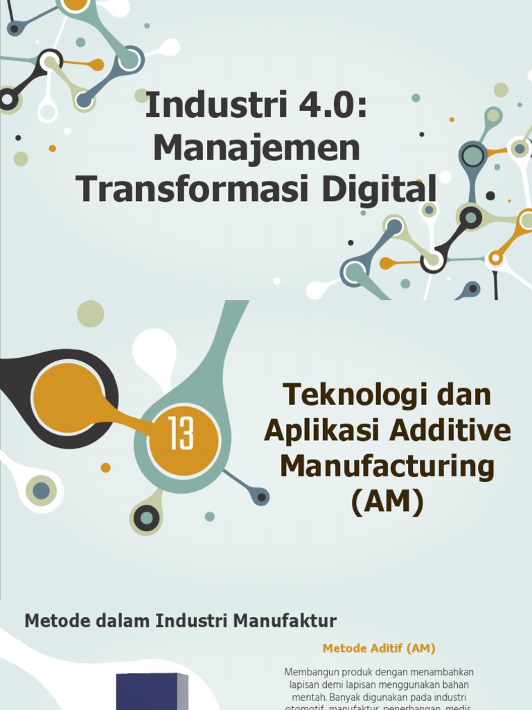 Manufaktur Aditif | PDF | Teknologi & Rekayasa