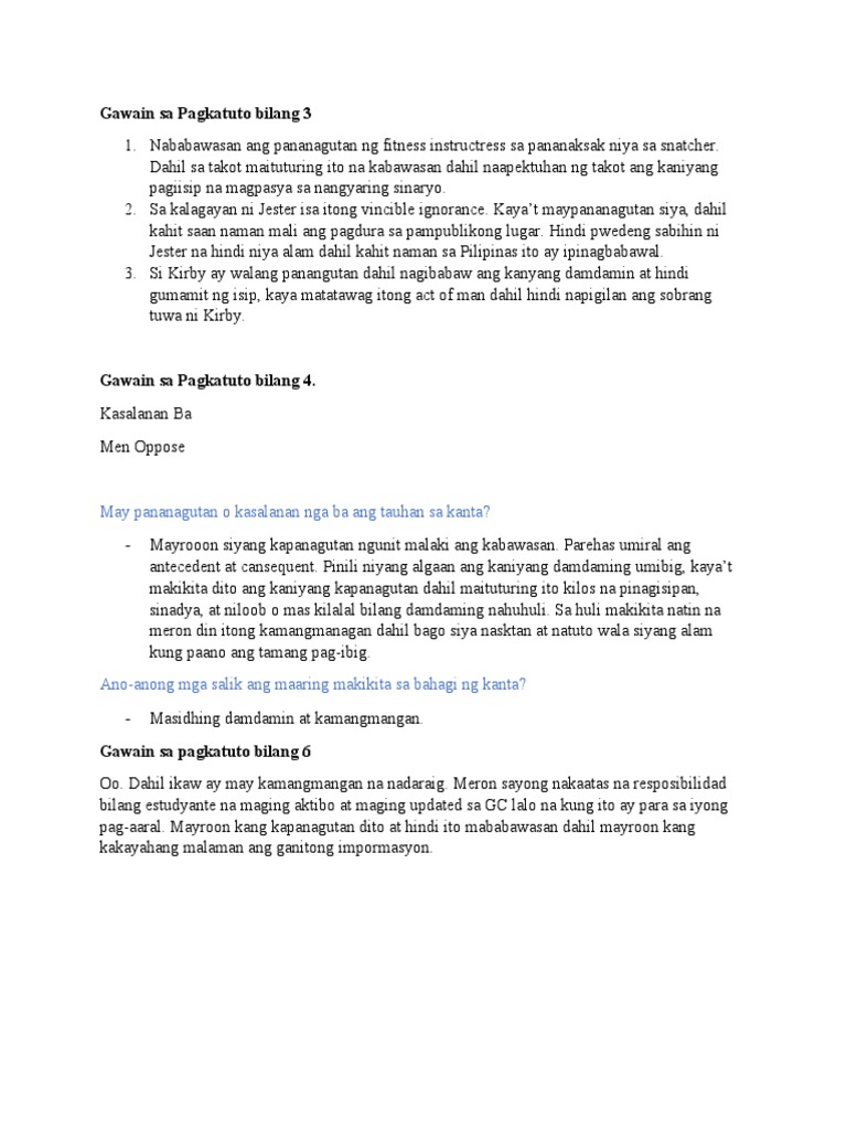 Group Output 3 | PDF