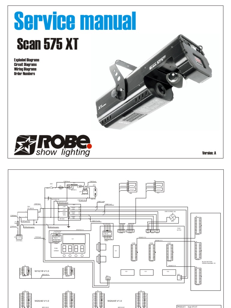 Scan 575 XT Wiring Diagrams | PDF | Cryptography