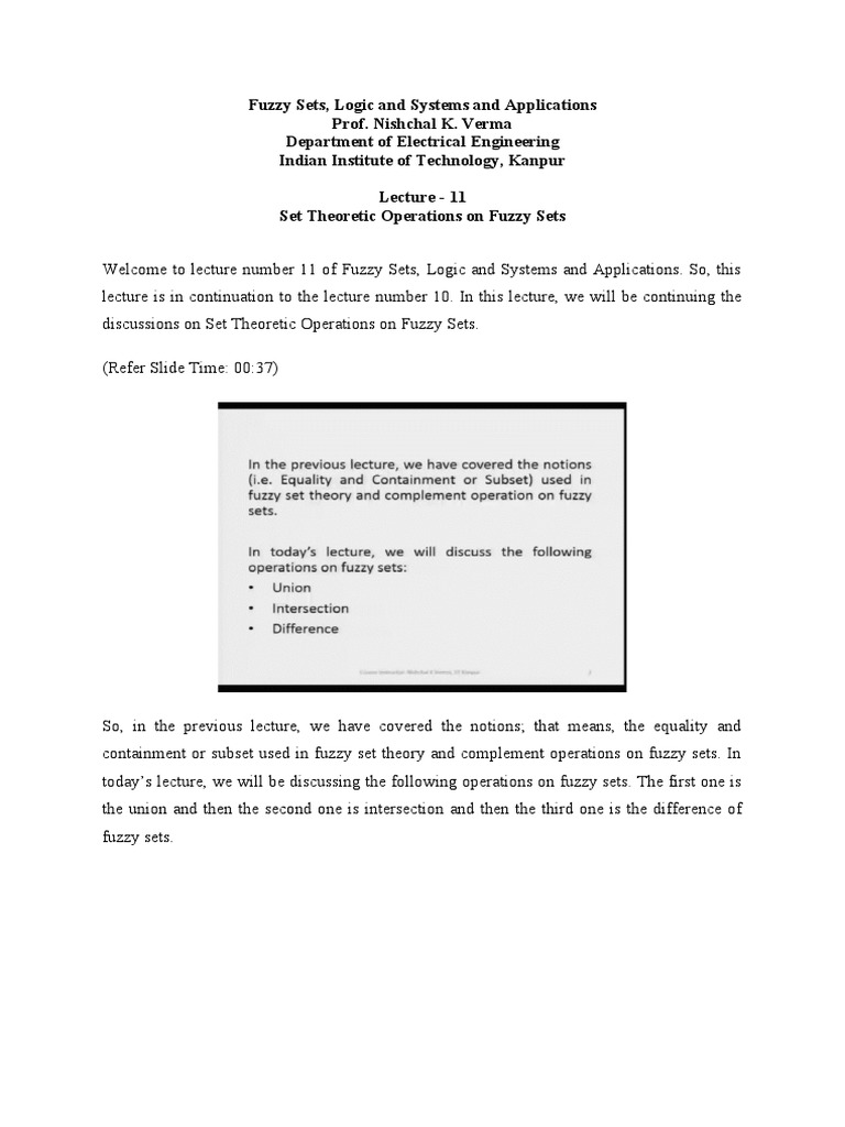 Operations Part-2 | PDF | Fuzzy Logic | Mathematical Logic
