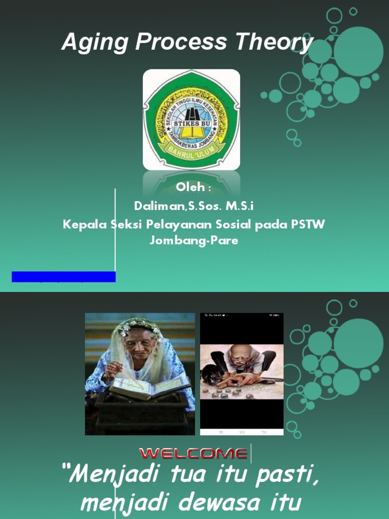 MATERI 1 (2.1) Aging Process Theory | PDF