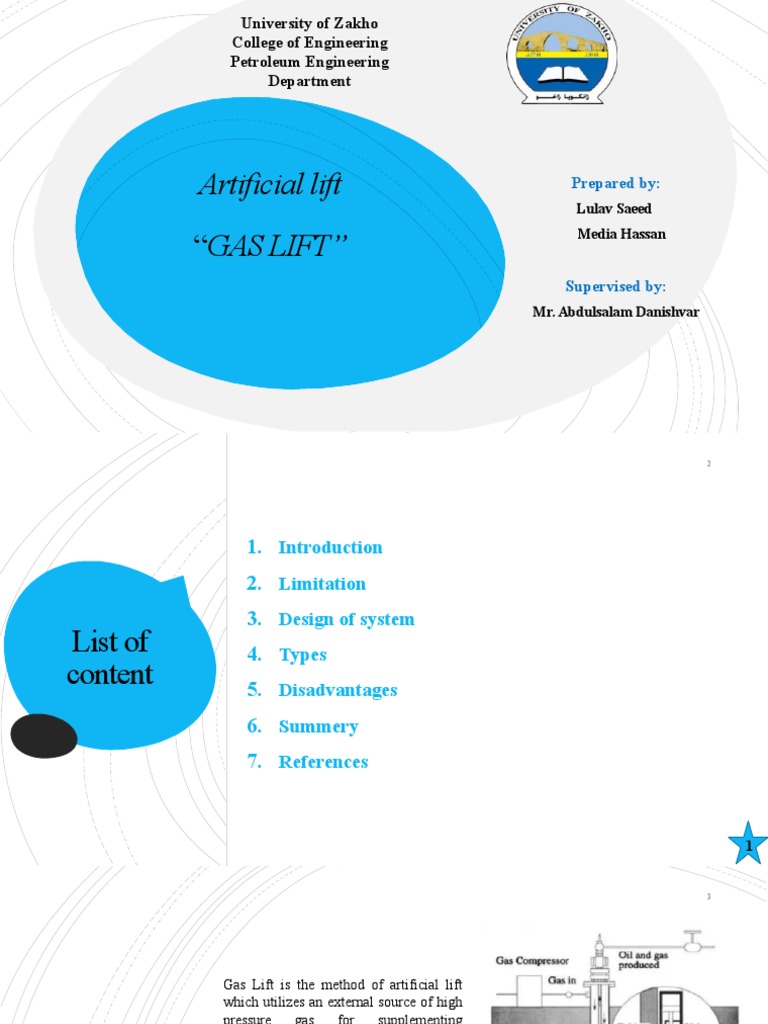 Gas Lift | PDF | Lift (Force) | Gases