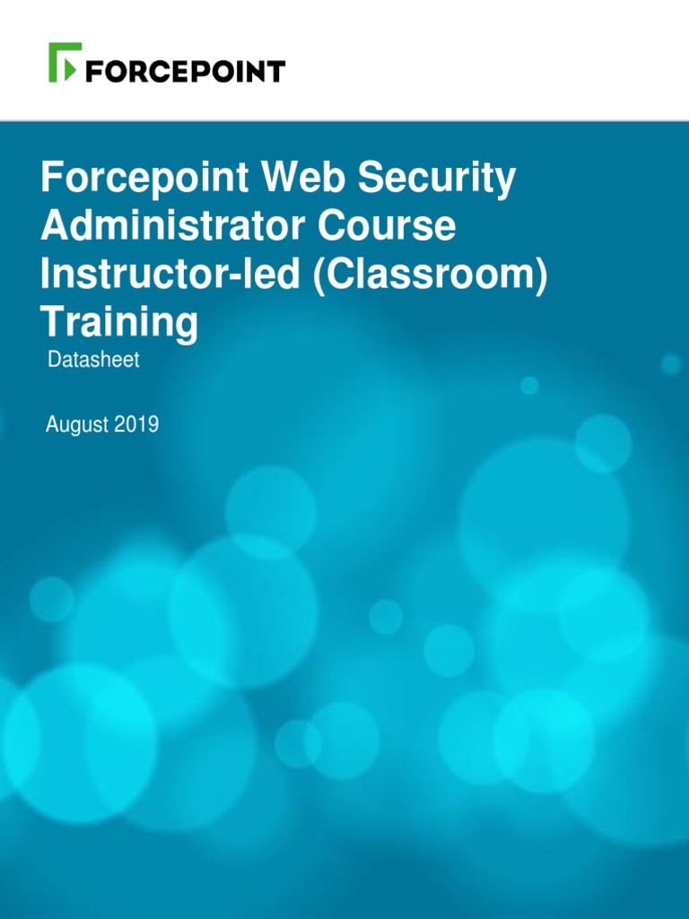 Forcepoint Web Security Admin Course | PDF | Computers