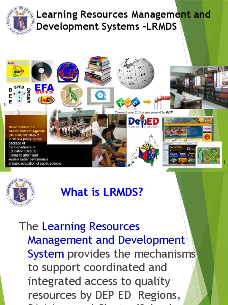 LRMDS School Based2final | PDF | Arial | Learning
