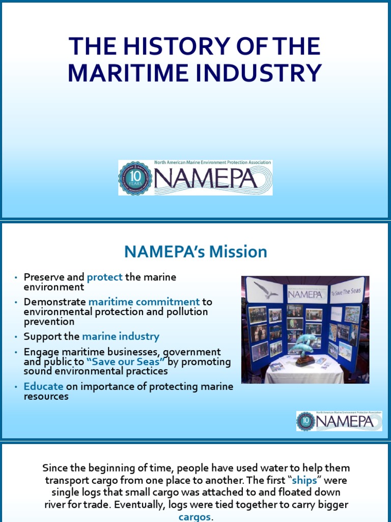 Evolution of the Maritime Industry | PDF | Sea | Maritime History